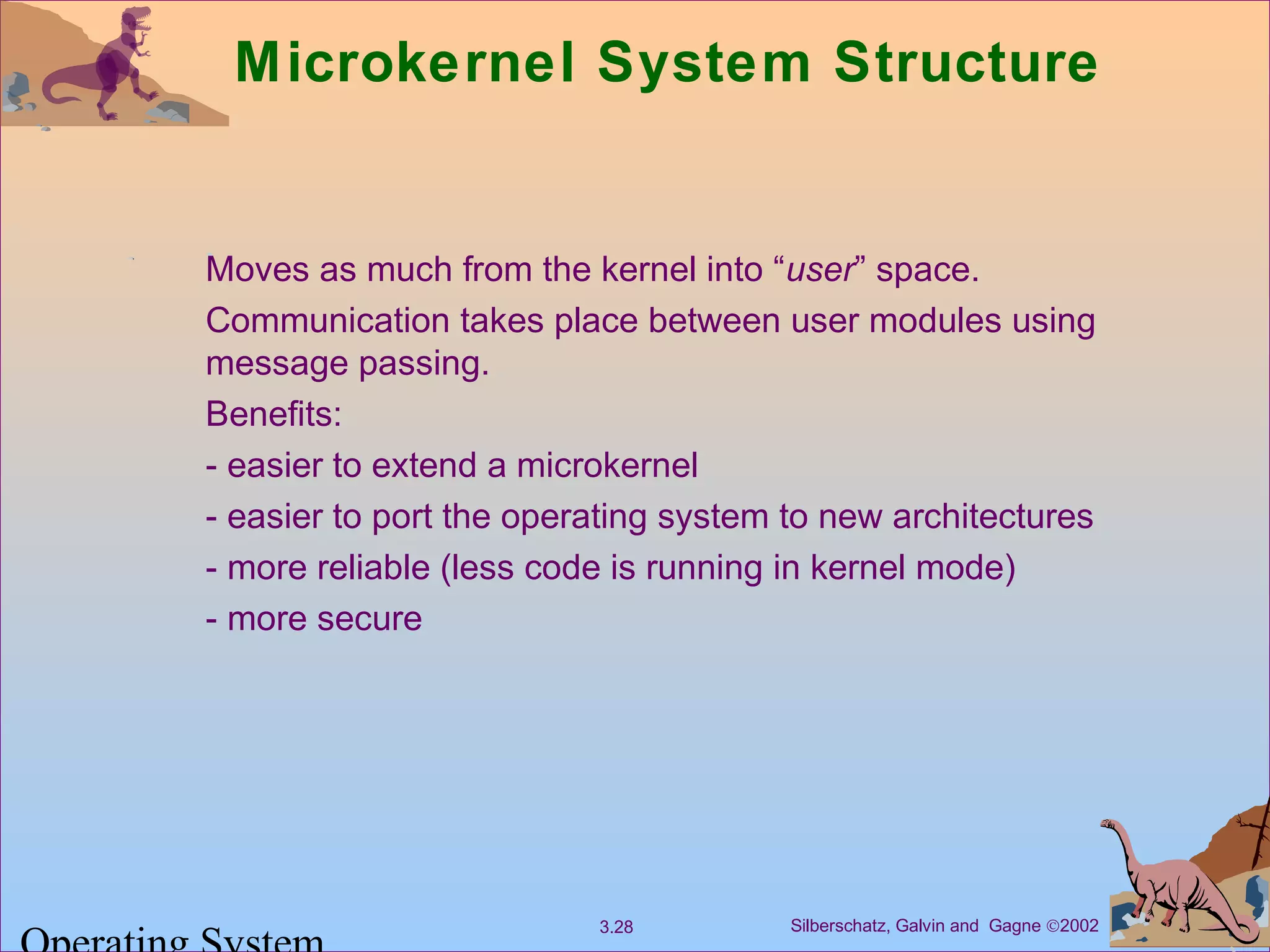 Galvin-operating System(Ch3) | PPT