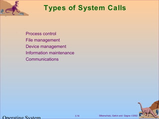 Galvin-operating System(Ch3) | PPT