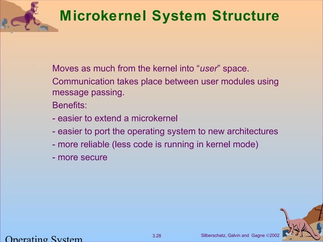 Galvin-operating System(Ch3) | PPT