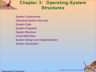 Galvin-operating System(Ch3) | PPT