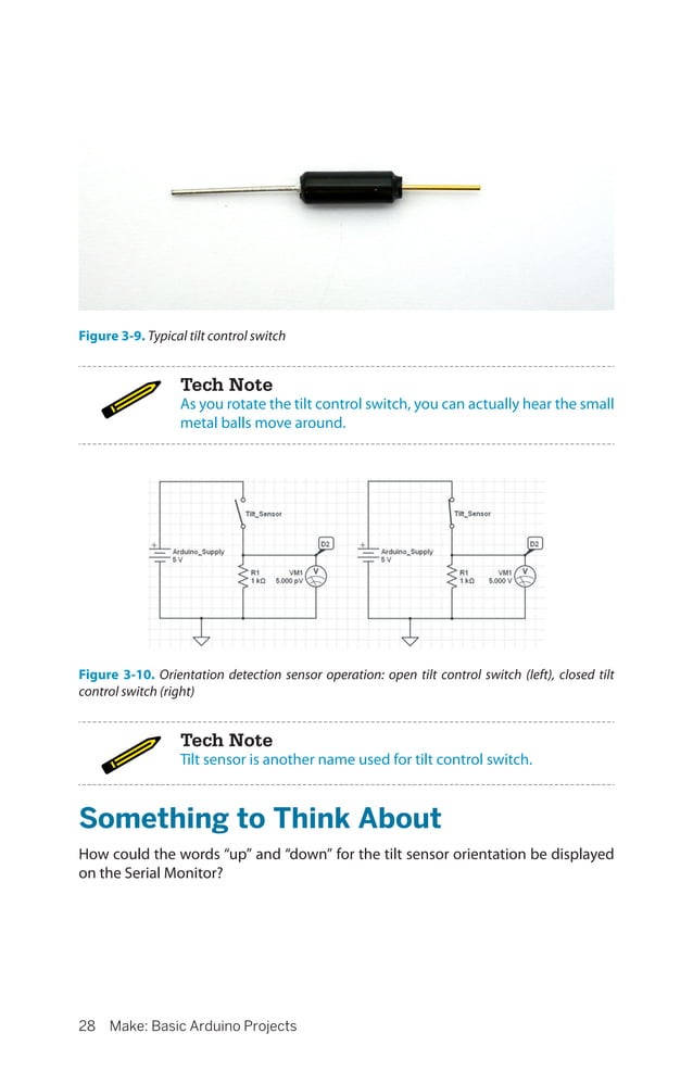 Arduino Ch3 : Tilt Sensing Servo Motor Controller | PDF | Computer Peripherals | Computing