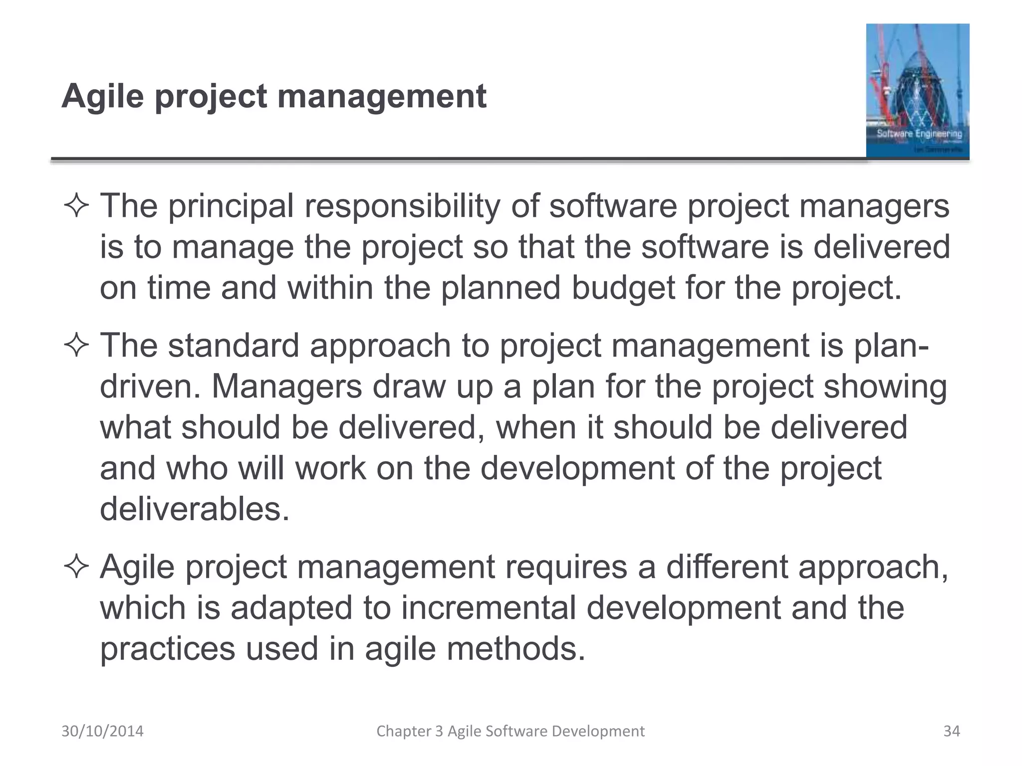 Ch3. agile sw dev | PPT