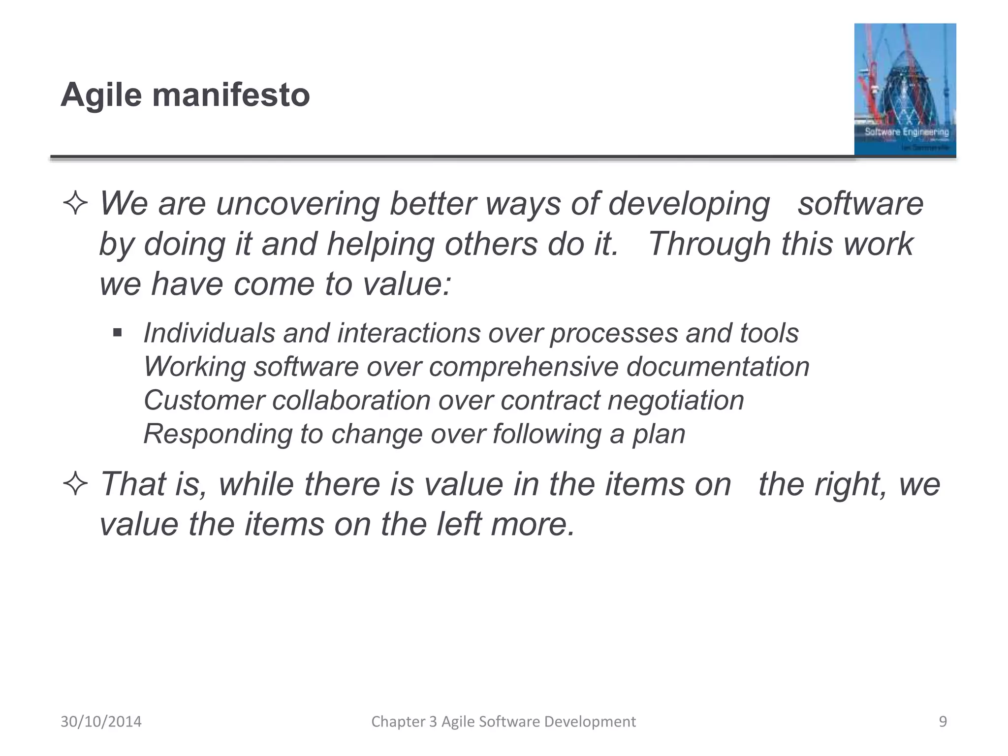 Ch3. agile sw dev | PPTX