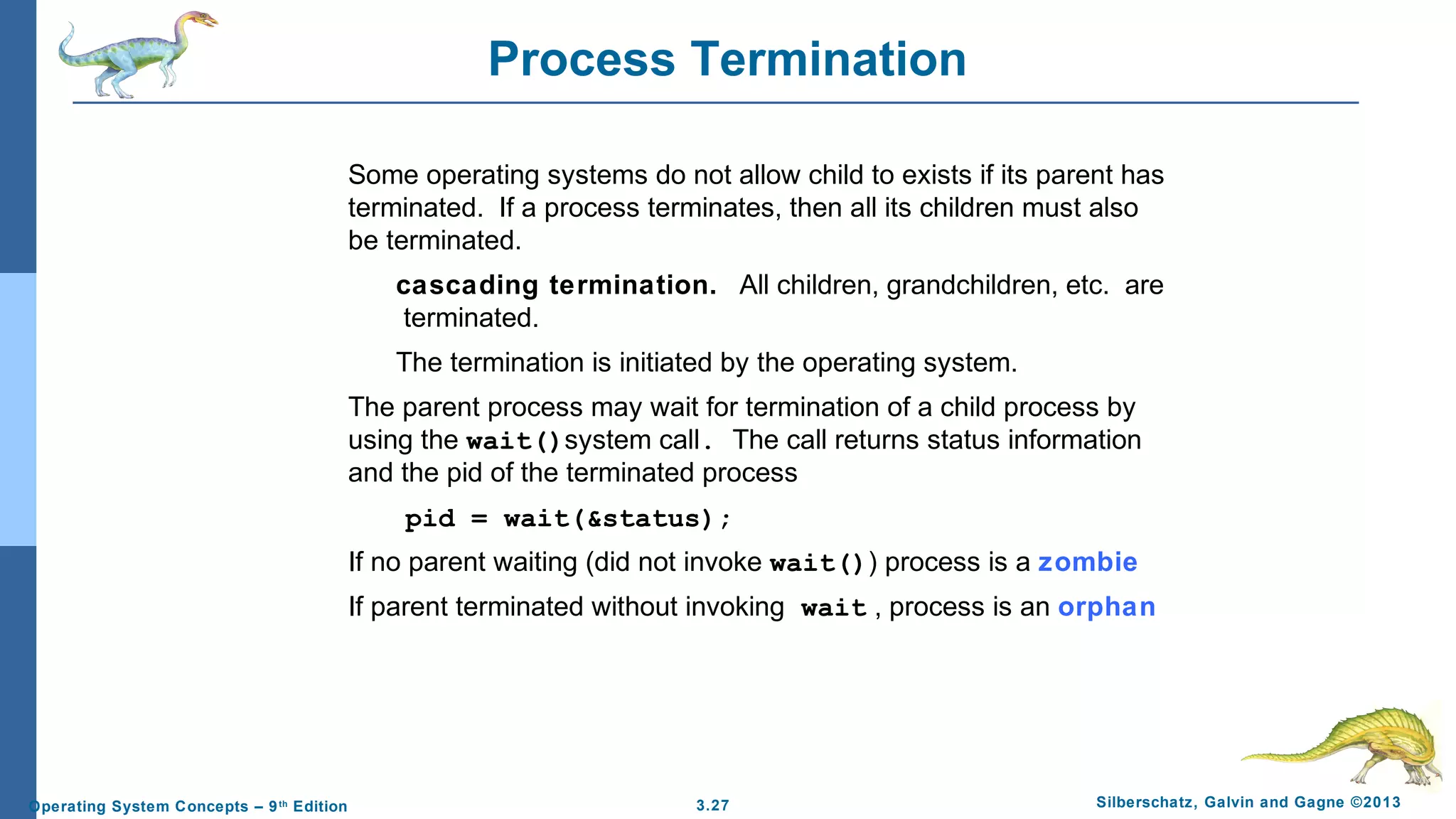 Chapter 3: Processes | PPT