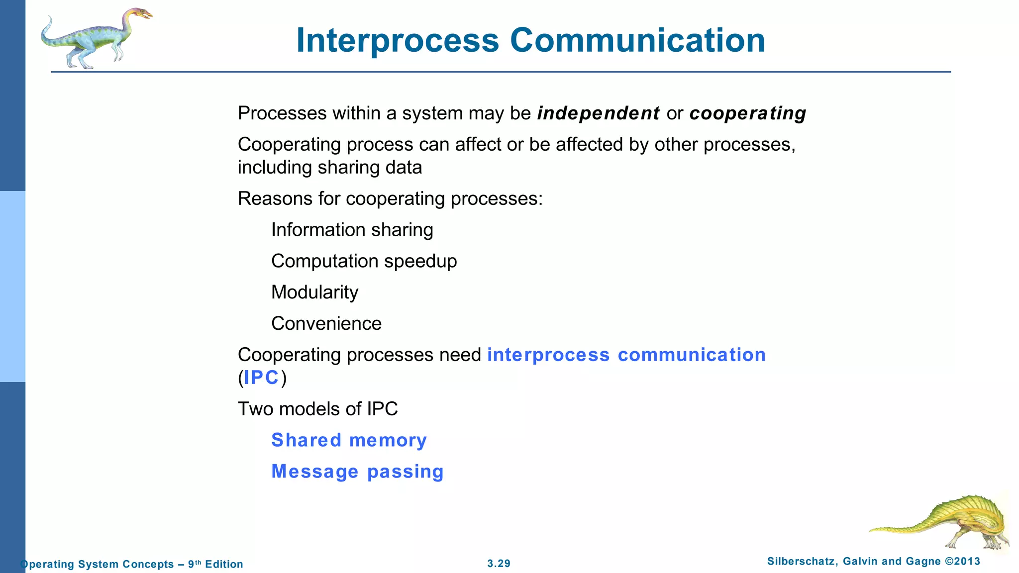Chapter 3: Processes | PPT