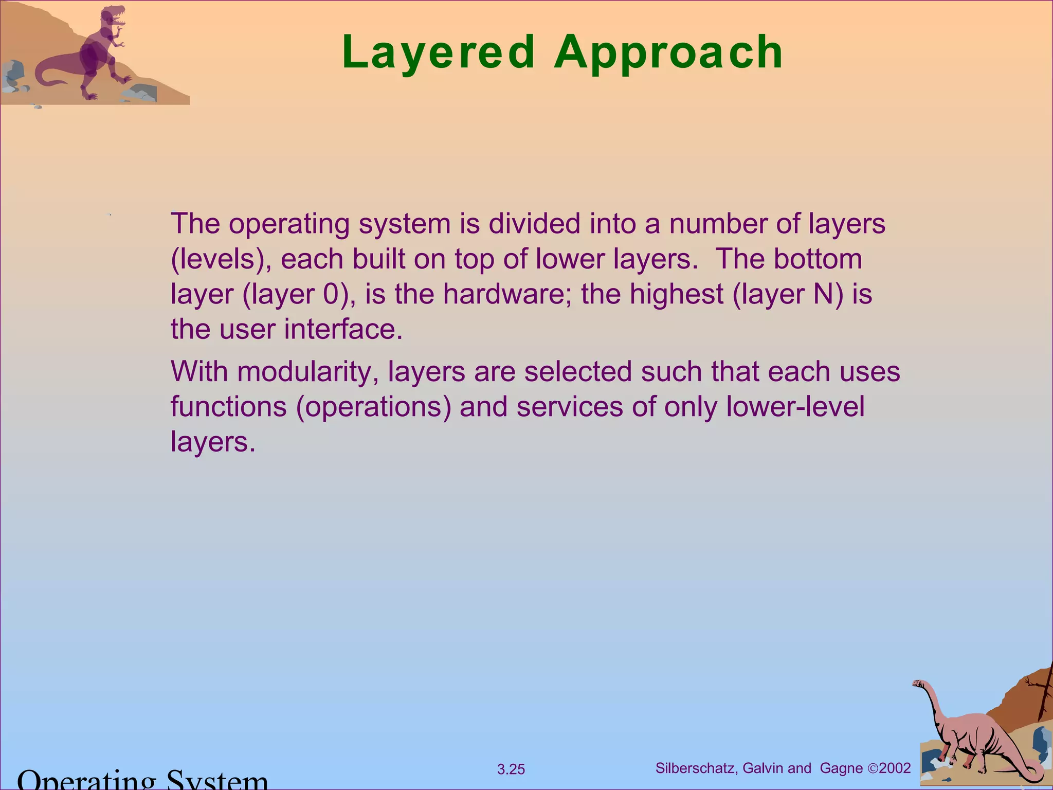 Ch3: Operating System Structure | PPT