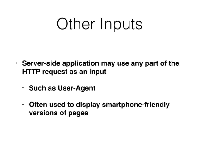 CNIT 129S: Ch 3: Web Application Technologies | PPT