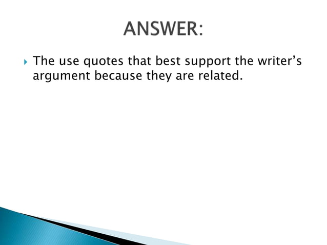 They Say, I Say: Chapter 3 | PPTX | Science