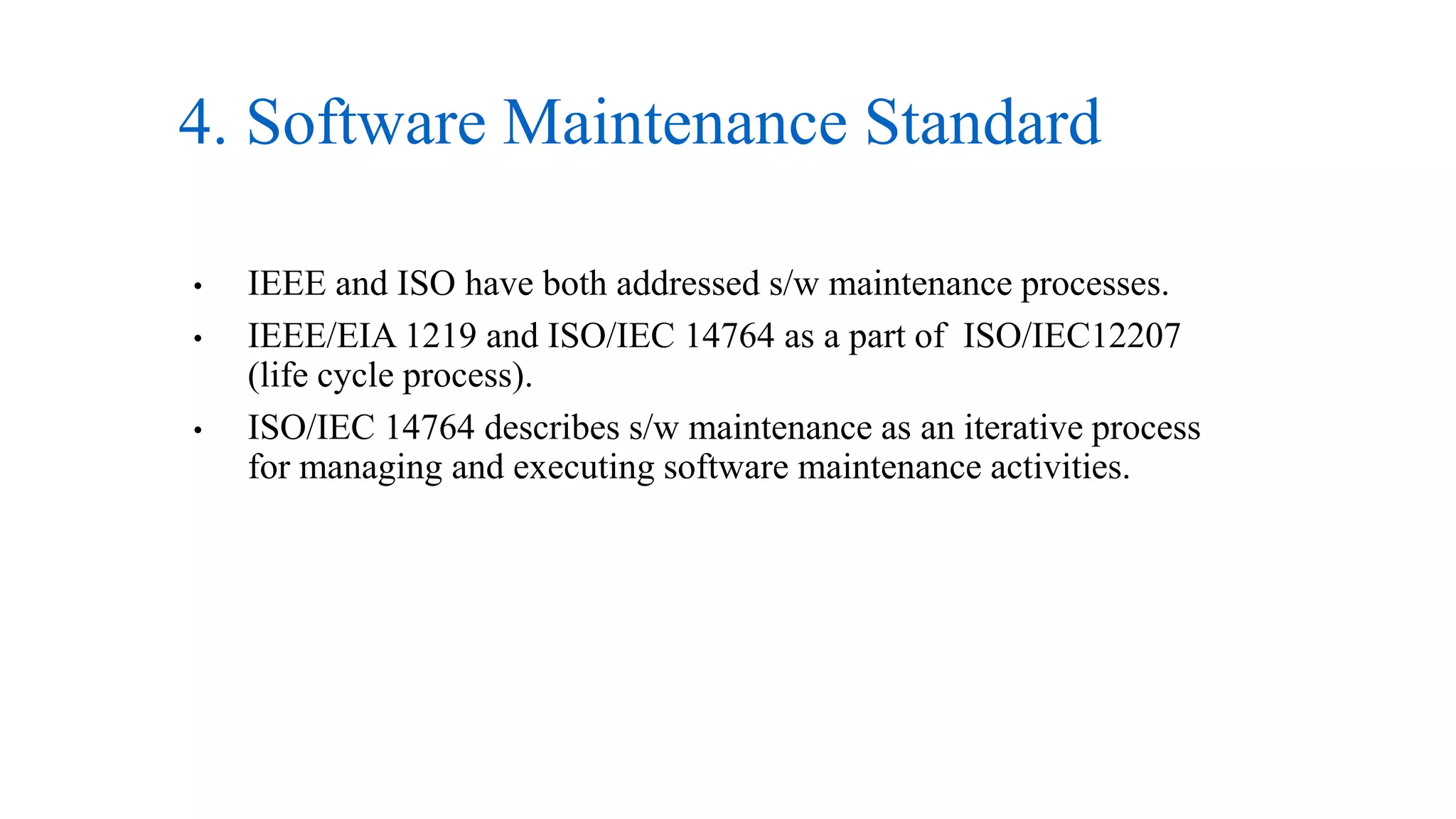 Software Evolution and Maintenance Models | PPTX