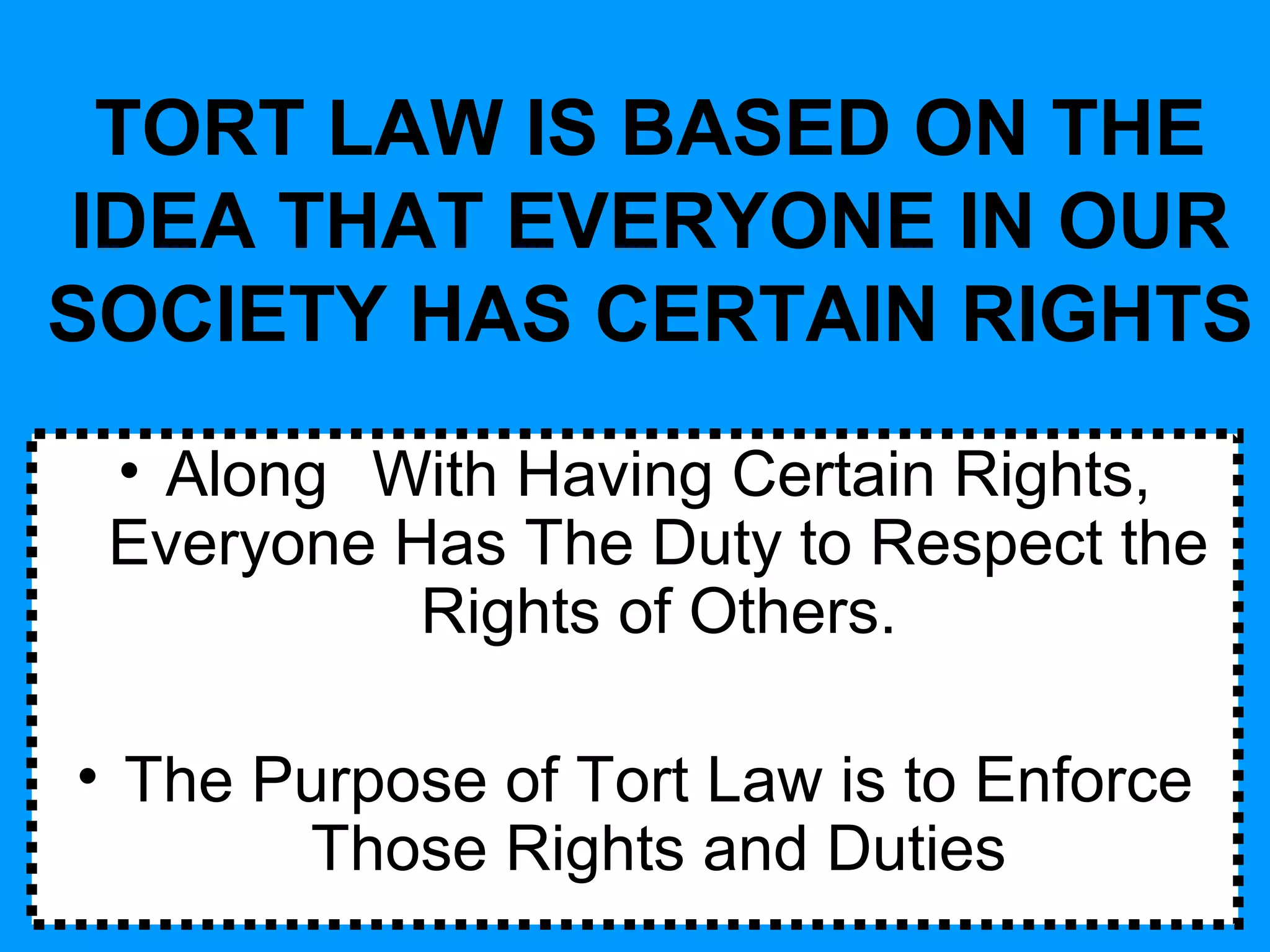 Ch3 1 powerpoint Tort Law | PPT