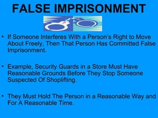 Ch3 1 powerpoint Tort Law | PPT