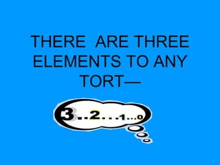 Ch3 1 powerpoint Tort Law | PPT
