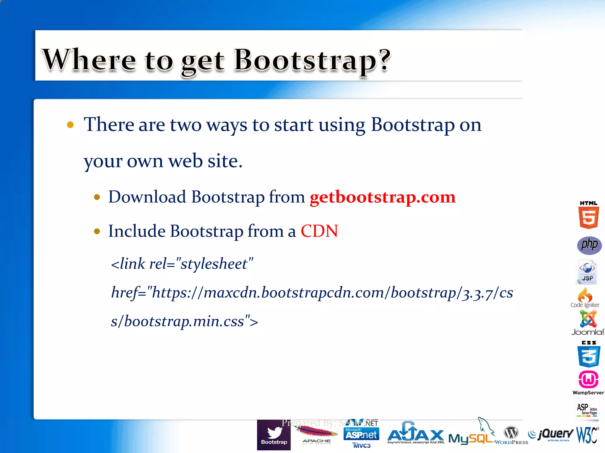 Introduction to Bootstrap | PPT