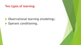 learning in organizationl behavior | PDF