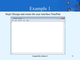 CH3.6.pdf work with common dialog control and menus | PDF
