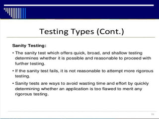 ch3.ppt ppt of chapter 3 software testing | PPT