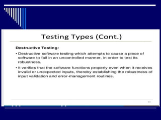 ch3.ppt ppt of chapter 3 software testing | PPT