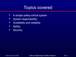 ch3-Software Engineering-Critical- Systems.ppt