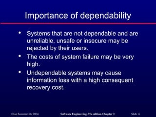 ch3-Software Engineering-Critical- Systems.ppt