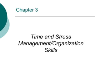 Time and stress management ppt presentation | PPT
