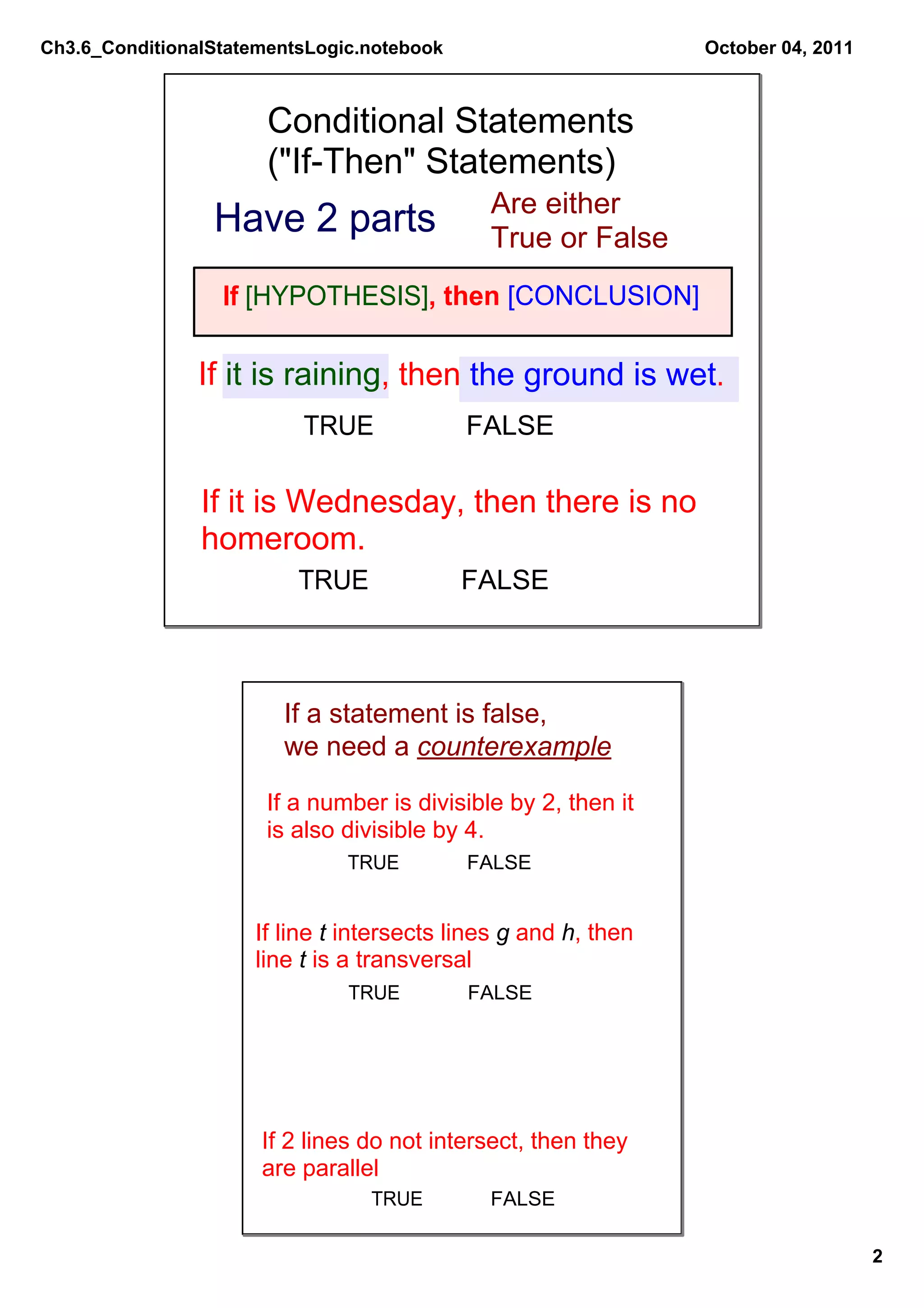 Ch3.6 Conditional Statements | PDF