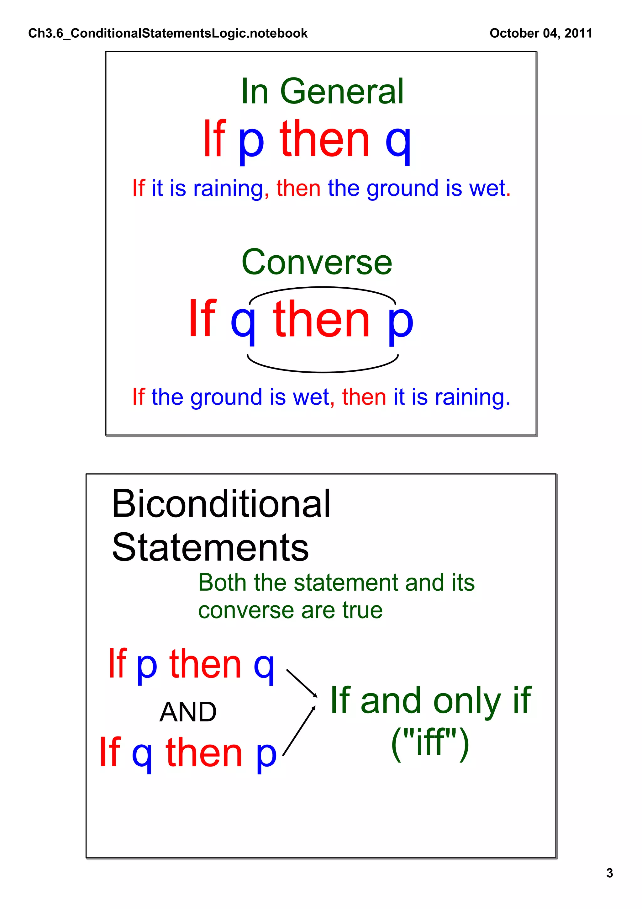 Ch3.6 Conditional Statements | PDF