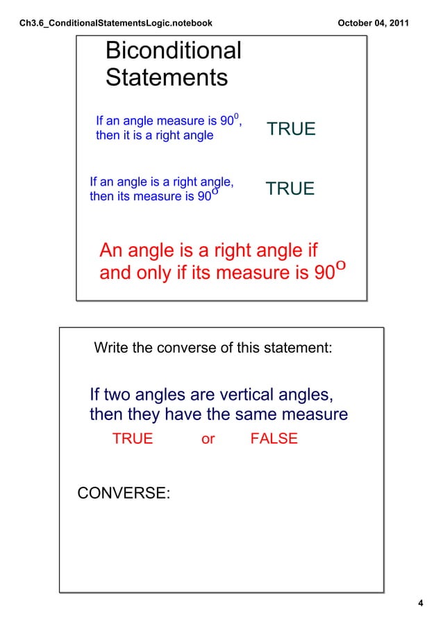 Ch3.6 Conditional Statements | PDF