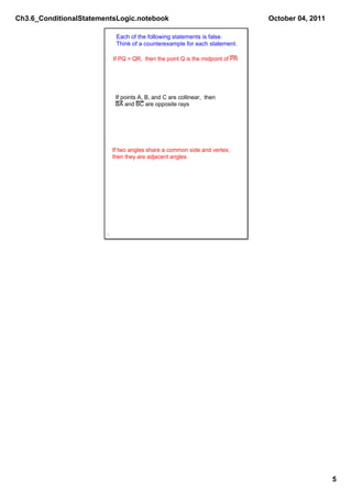 Ch3.6 Conditional Statements | PDF