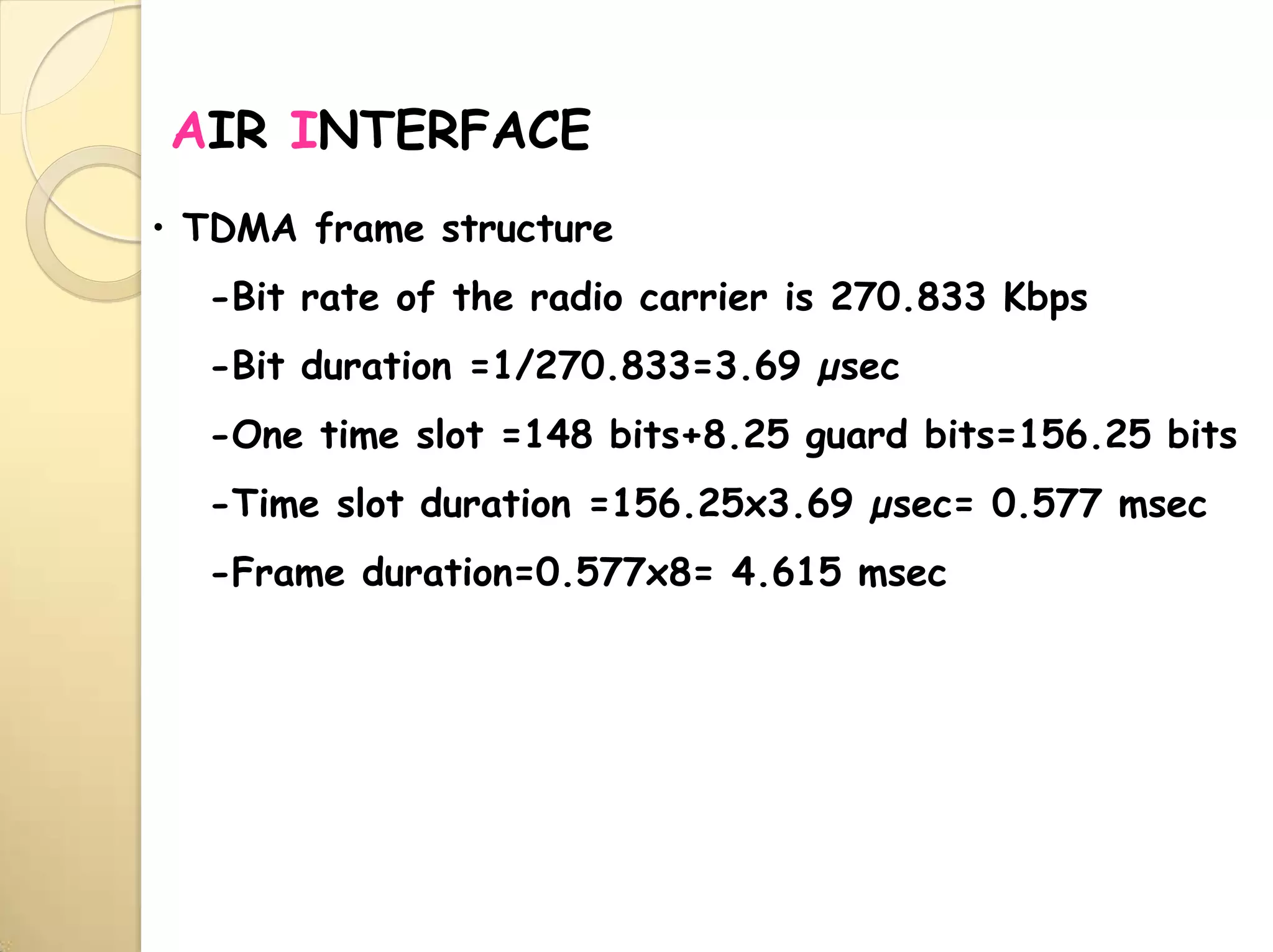 Ch3 air interface | PDF