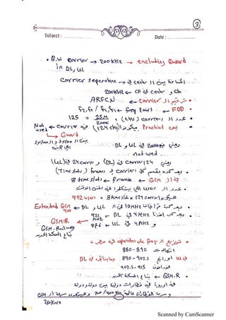 Ch3 air interface | PDF