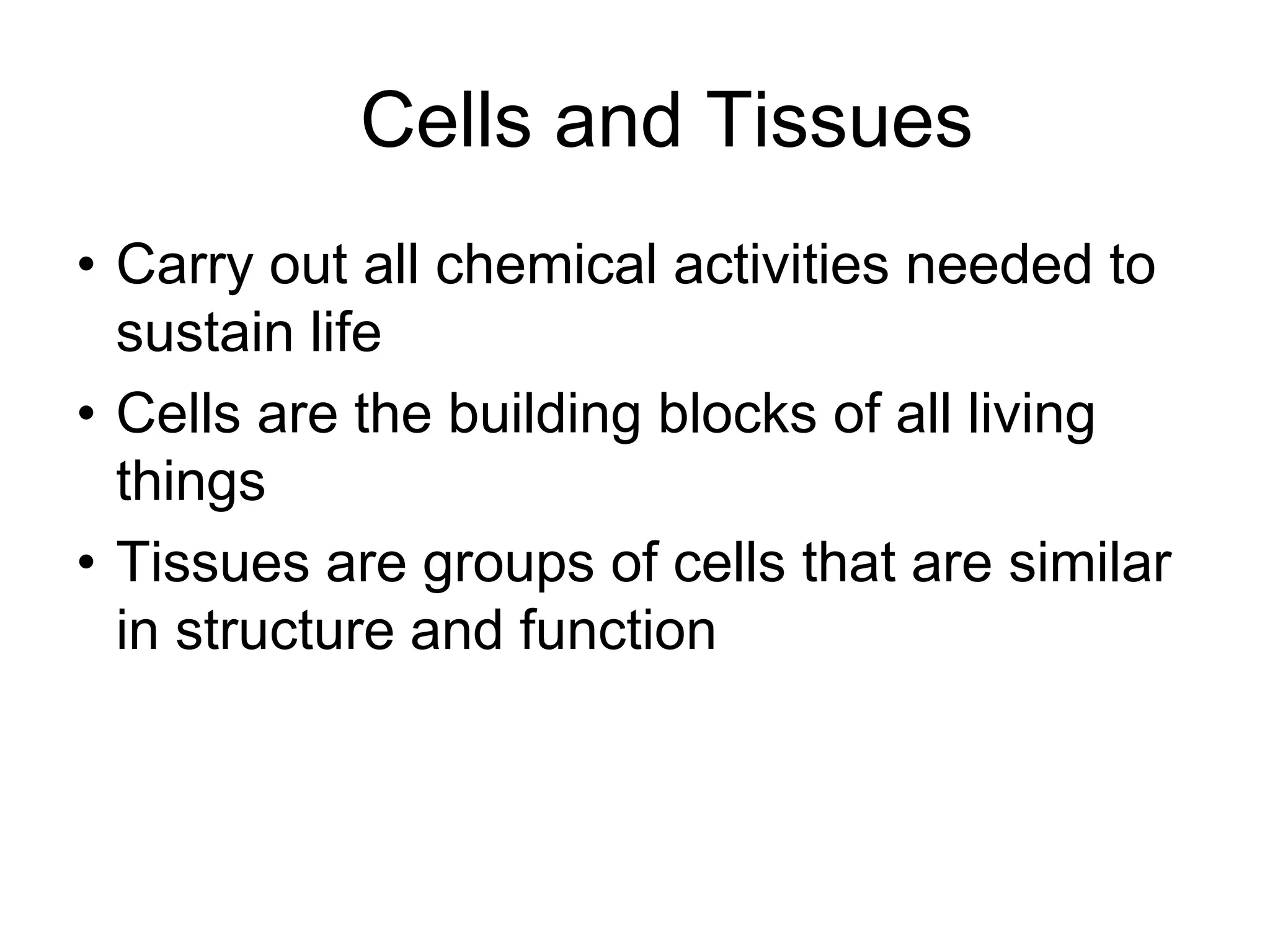 Ch 3 cells and tissues | PPT