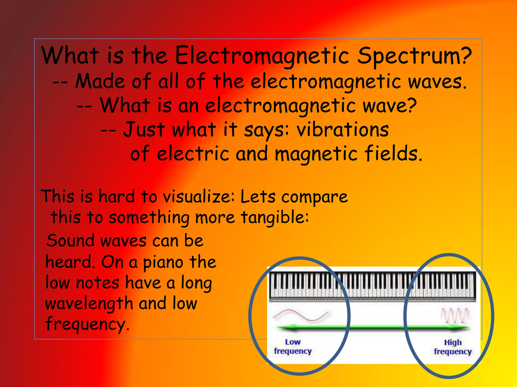 Ch 3 -electromagnetic spectrum | PPTX