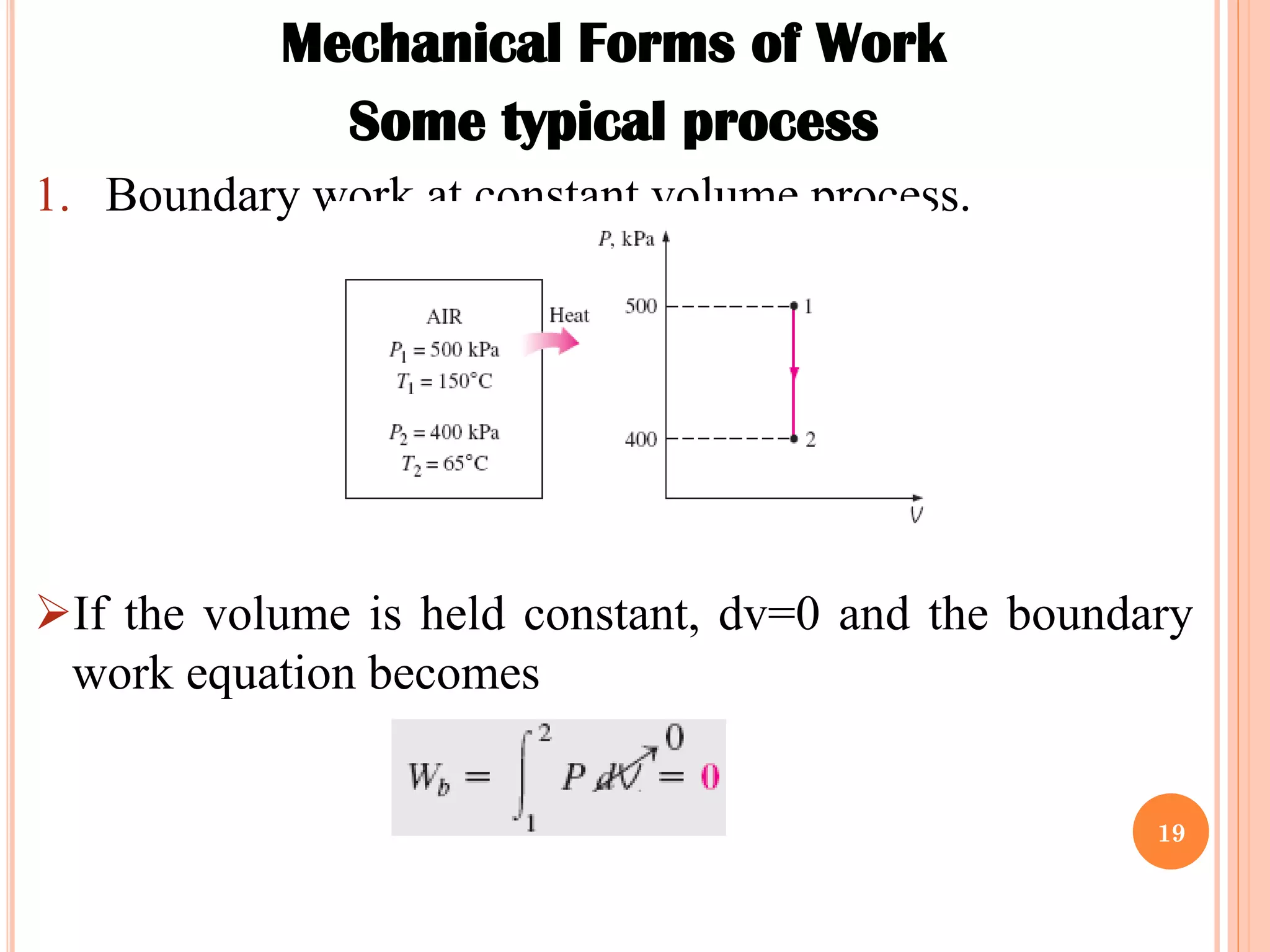 Ch 3 energy transfer by work, heat and mass | PDF