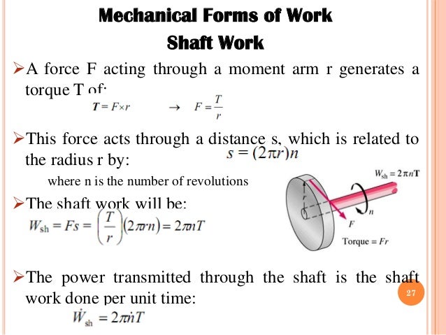 Ch 3 energy transfer by work, heat and mass