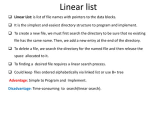 File System operating system operating system | PPTX | Operating ...
