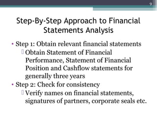 Ch3. financial statement analysis | PPT
