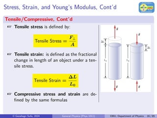 Fundamentals of Fluid Mechanics: Elasticity, Pressure, and Flow in ...