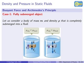 Fundamentals of Fluid Mechanics: Elasticity, Pressure, and Flow in ...