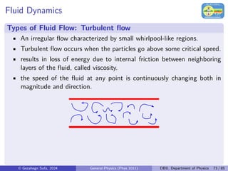 Fundamentals of Fluid Mechanics: Elasticity, Pressure, and Flow in ...
