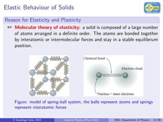 Fundamentals of Fluid Mechanics: Elasticity, Pressure, and Flow in ...