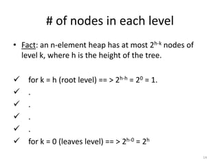 Algorithms - "heap sort" | PPTX