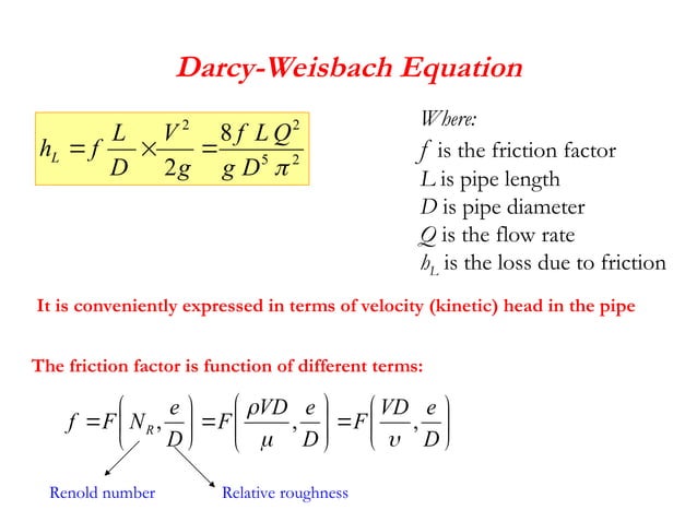 Fluid Mechanics imp Chapter 3 Water FLOW in PIPES .ppt