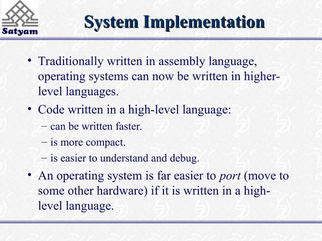 CH3-OS.PPT operating system structures module | PPT