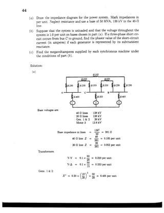 Representation of power system components | PDF