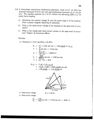 Representation of power system components | PDF
