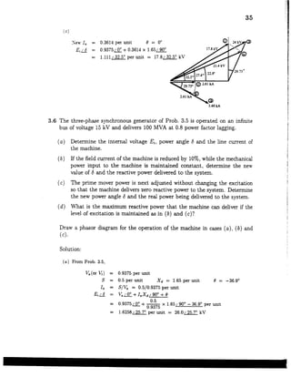 Representation of power system components | PDF