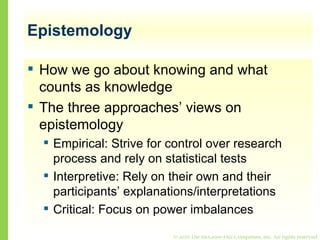 Ch 3.theory and research | PPT