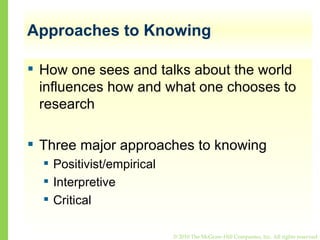 Ch 3.theory and research | PPT