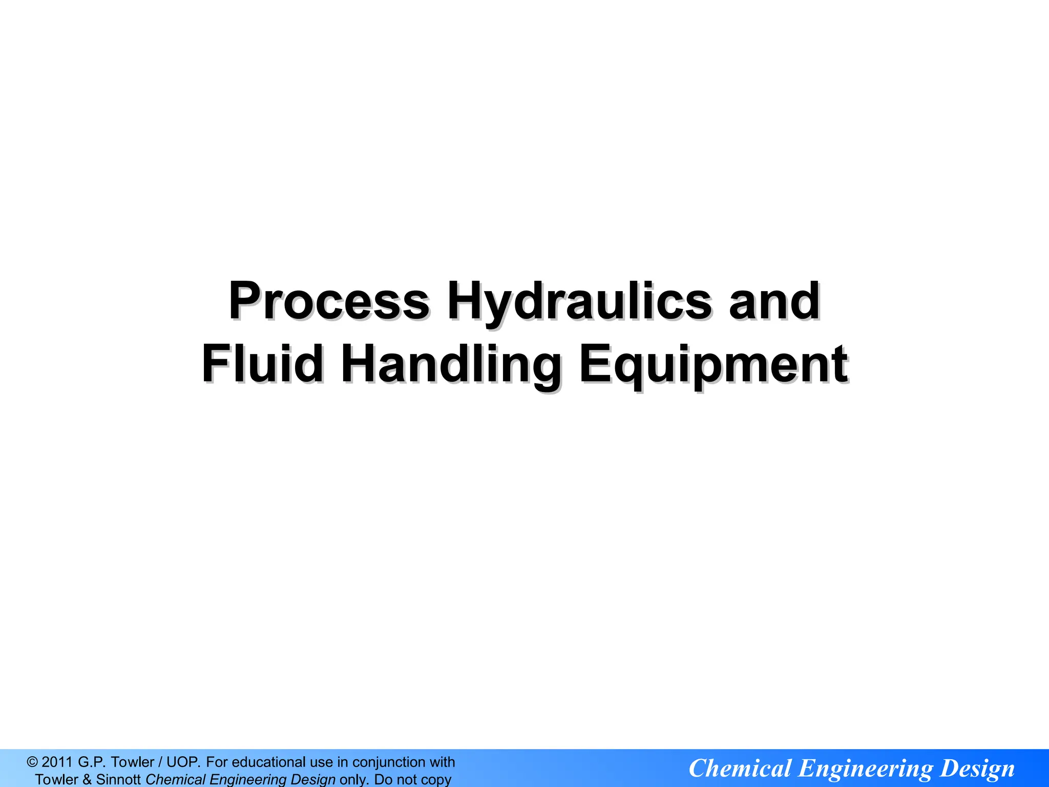 CH3080_fluid_handling and pump system calculation.ppt
