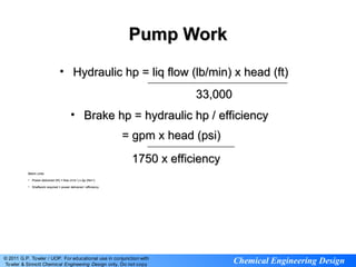 CH3080_fluid_handling and pump system calculation.ppt